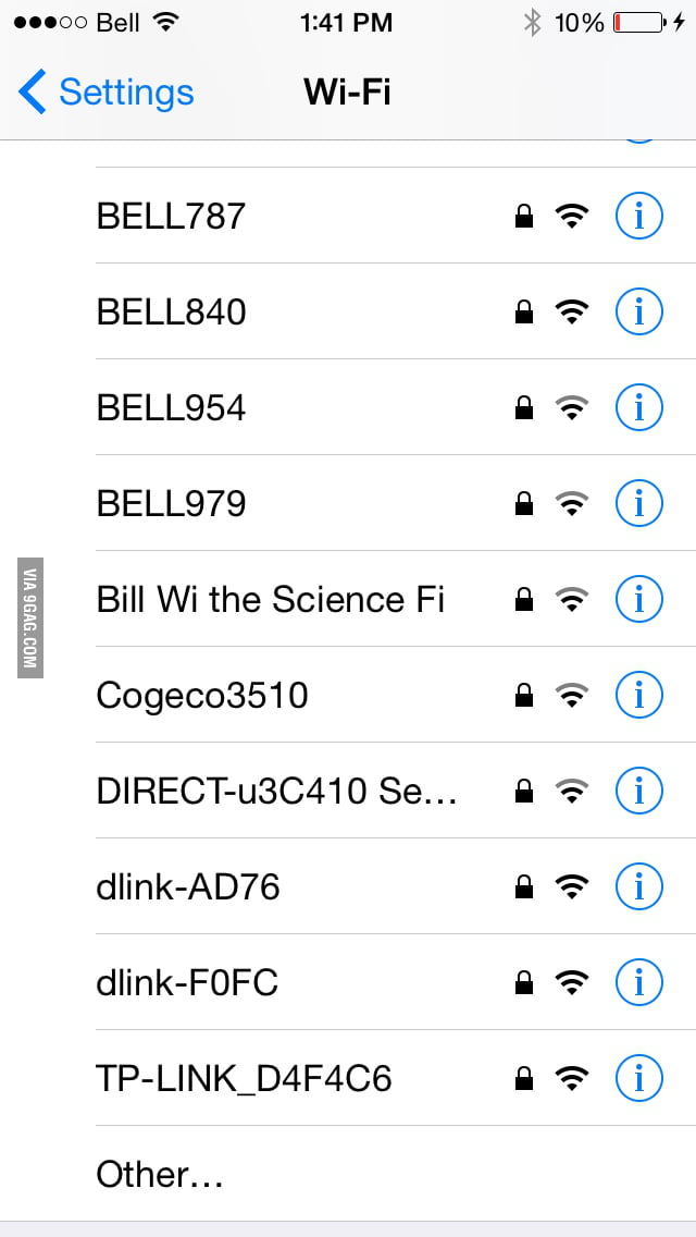 Bill wi the science fi - 9GAG