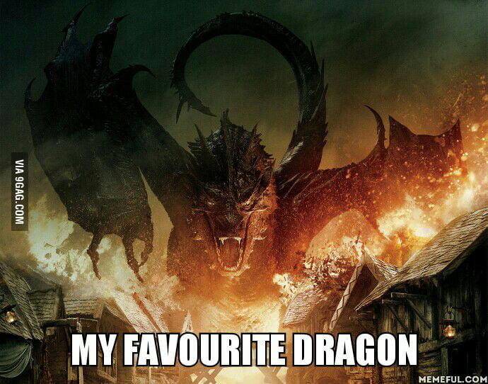 Smaug I Am Fire I Am Death