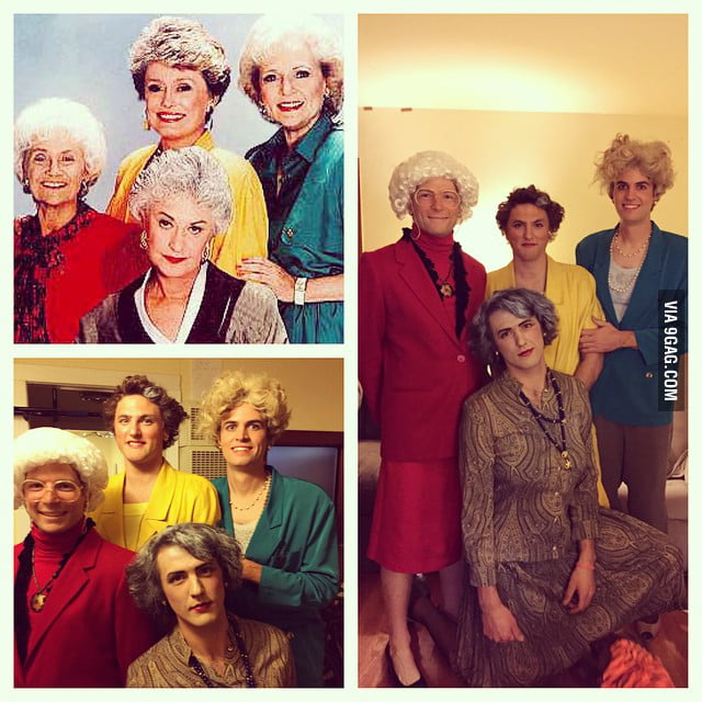 They did The Golden Girls for Halloween, I think they nailed it. - 9GAG