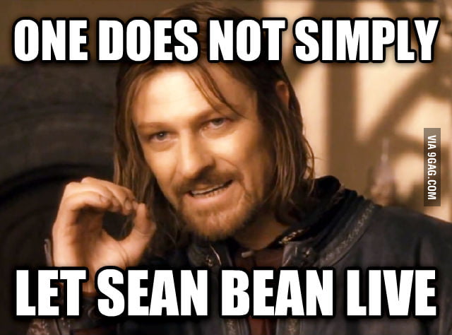 My thoughts after seeing a commercial for Sean Bean’s new show called ...
