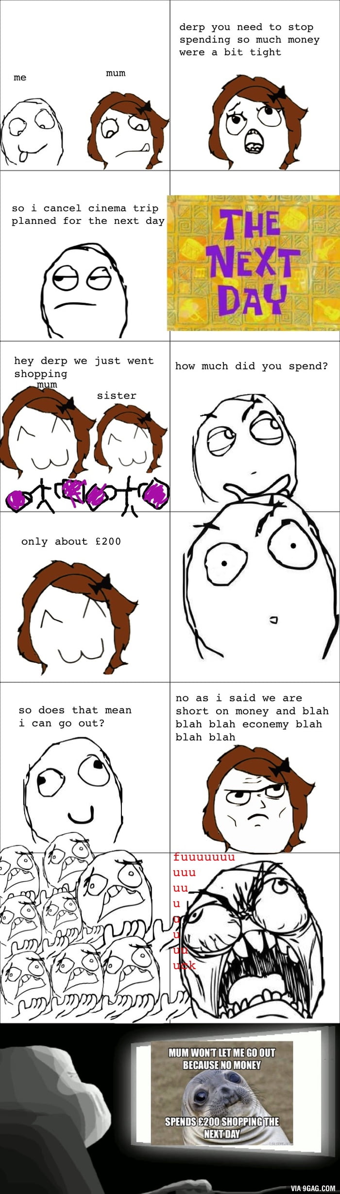 My first rage comic what do you think? (really happened) - 9GAG