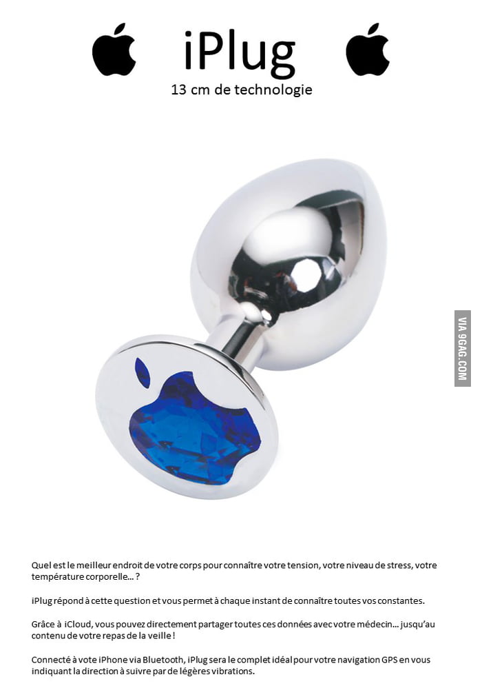 The new Apple iPlug - 9GAG