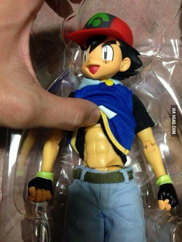 That moment when the forever 10 Ash Ketchup is more ripped than you'll ...