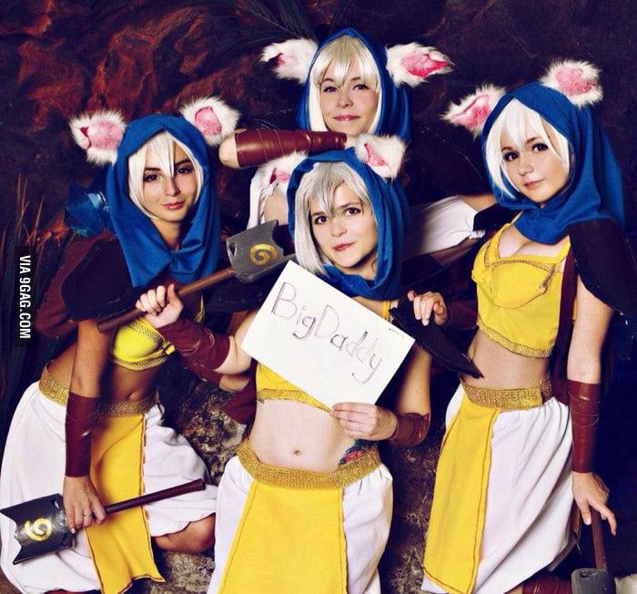Meepo girls cosplay from Dreamhack Moscow - 9GAG