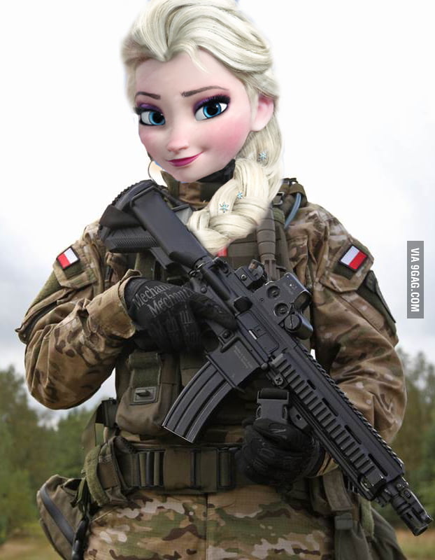 Tactical Elsa - 9GAG