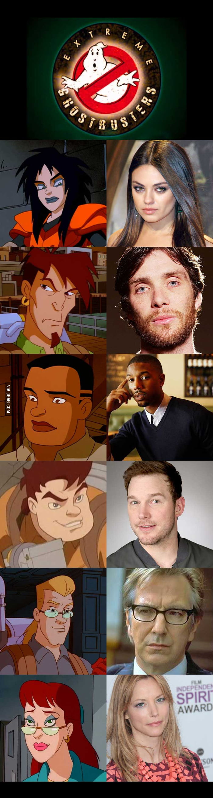 Extreme ghostbusters movie fancast - 9GAG