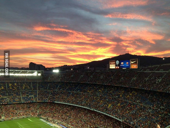 My POV, camp nou barcelona - 9GAG