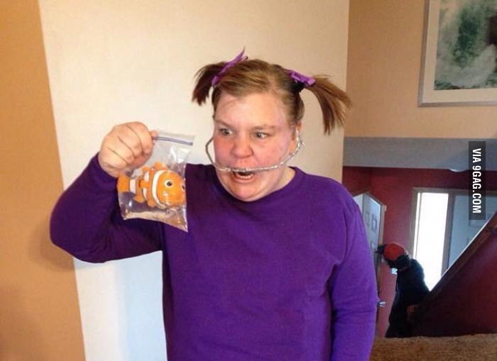 Best "Finding Nemo" cosplay ever! - 9GAG