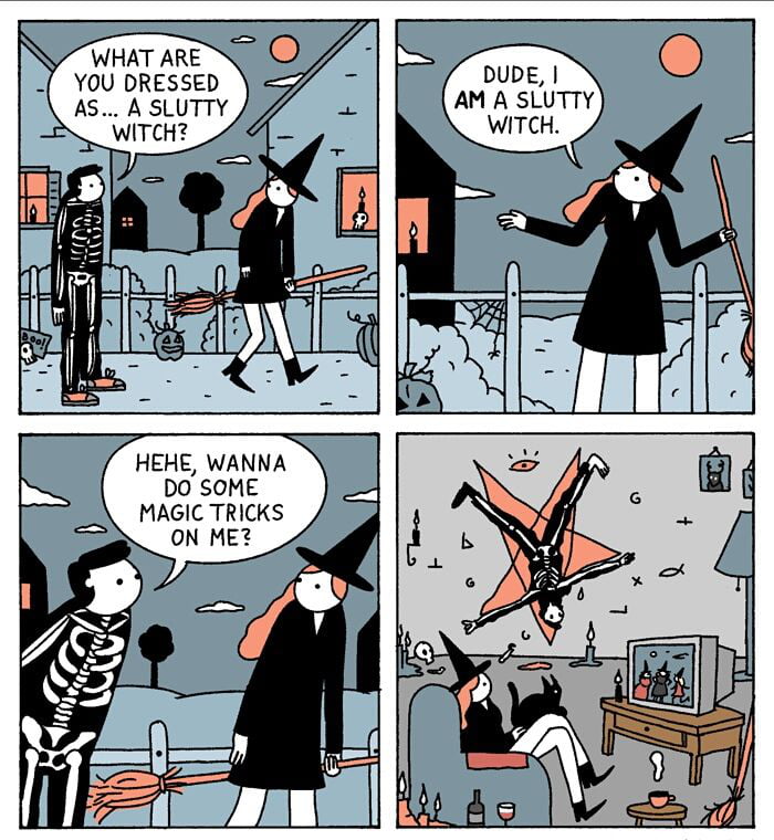 A slutty witch - 9GAG