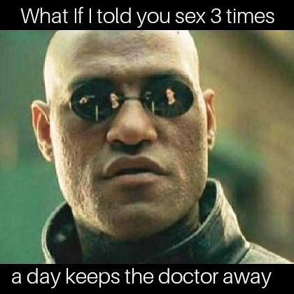 Sex Nympho Morpheus - 9GAG