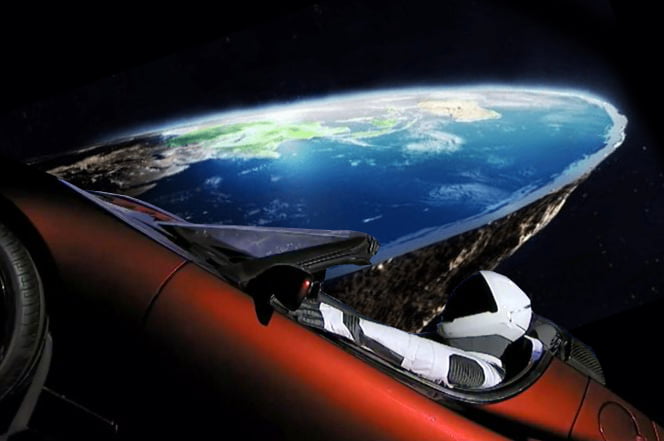 The true behind the SpaceX :v - 9GAG