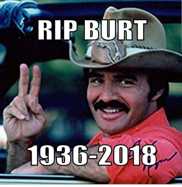 GG Burt Reynolds - 9GAG