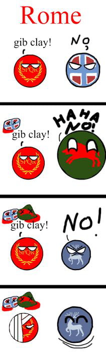 Gib Clay Memes A Big Piece Of Luck (Countryballs) By FDD9089 On
