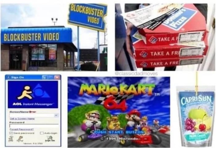 The best weekend starter pack in the mid 90s - 9GAG