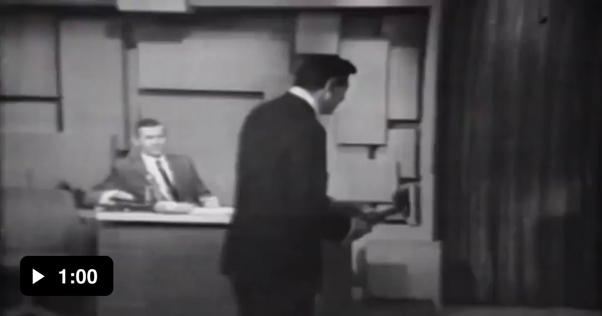 Ed Ames (RIP) teaching Johnny Carson how to throw a Tomahawk, a ...