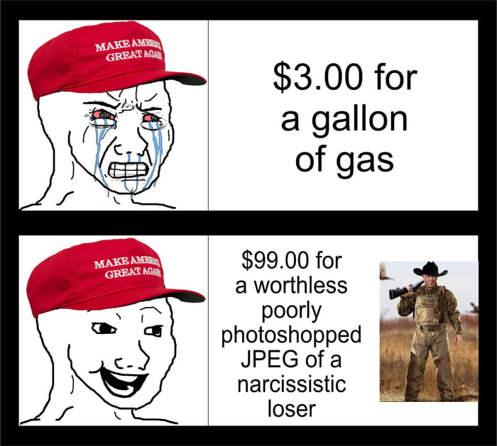 The Grifter that keeps on grifting (his braindead cult) - 9GAG