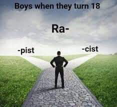 I didnt choose the path. The path chose me. - 9GAG