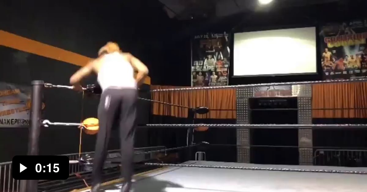 Off the top rope - 9GAG