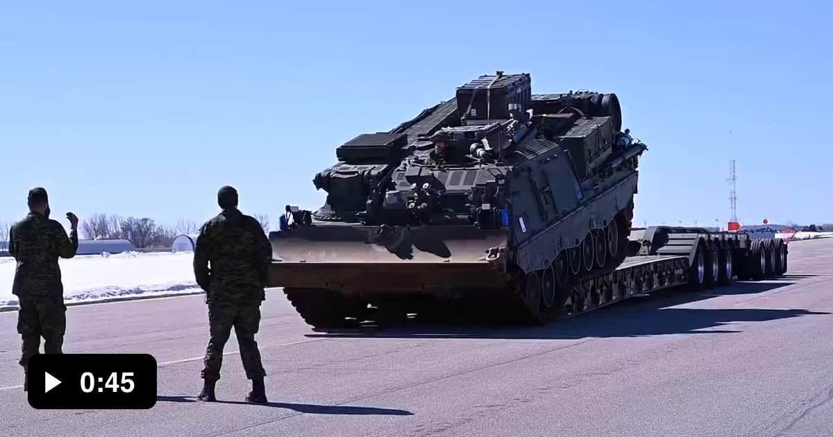 ARV Bergepanzer 3 sent from Canada to Ukraine Bergepanzer 3 - German ...