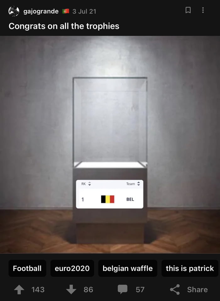 Recycling from 2021. Go #1 ranked team! - 9GAG