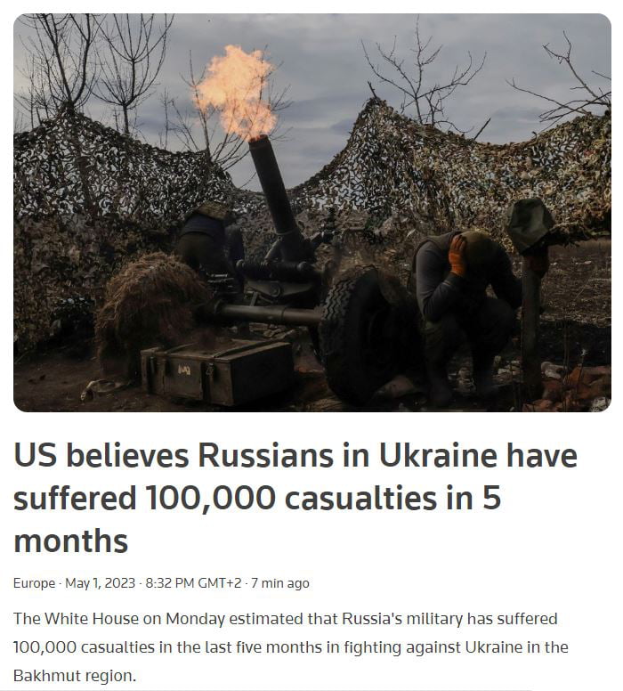 100K dead Russian soldiers and Bakhmut still stands - 9GAG