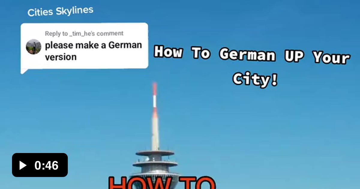 German city planning 101 - 9GAG