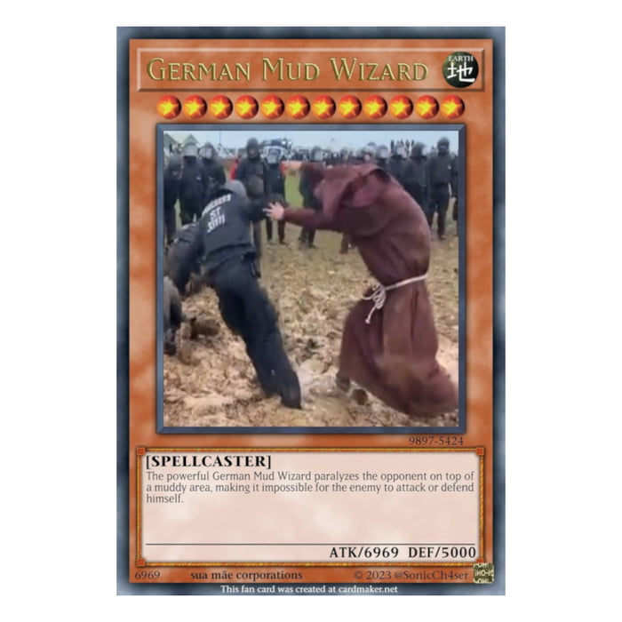 German Mud Monk Wizzard - 9GAG