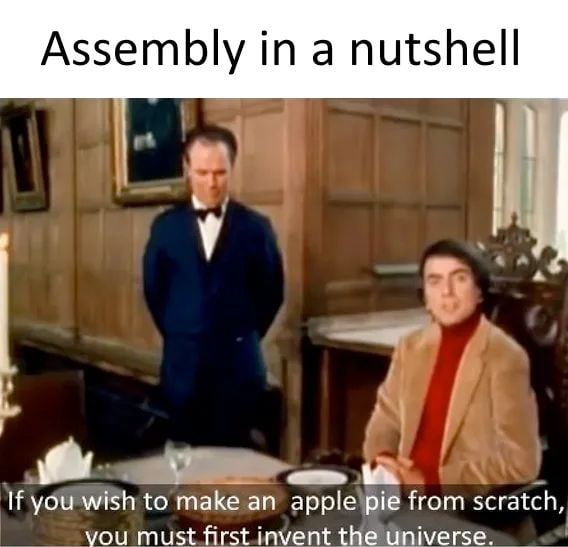 Assembly In A Nutshell - 9GAG