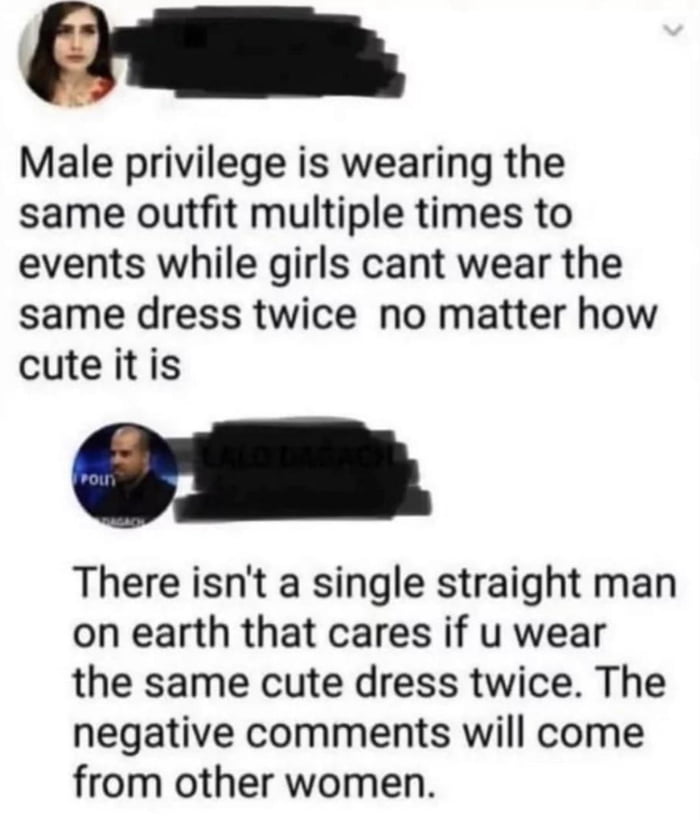 “Male privilege” - 9GAG