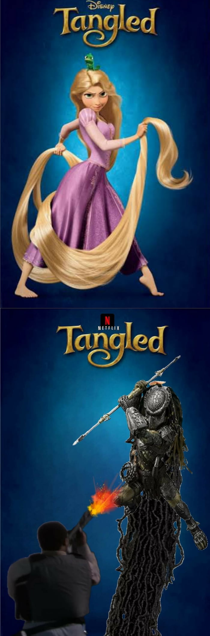 Netflix Race Swap Rapunzel - 9GAG