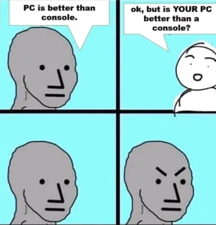 PC vs Console lul - 9GAG