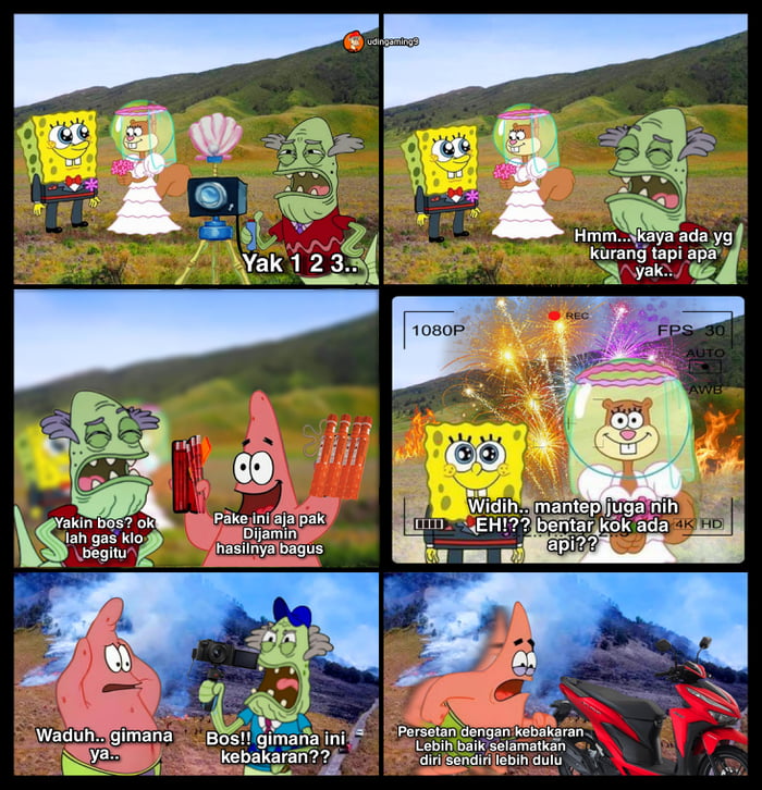 Cuma meme, gk sepenuhnya kronologis dibawah betul - 9GAG