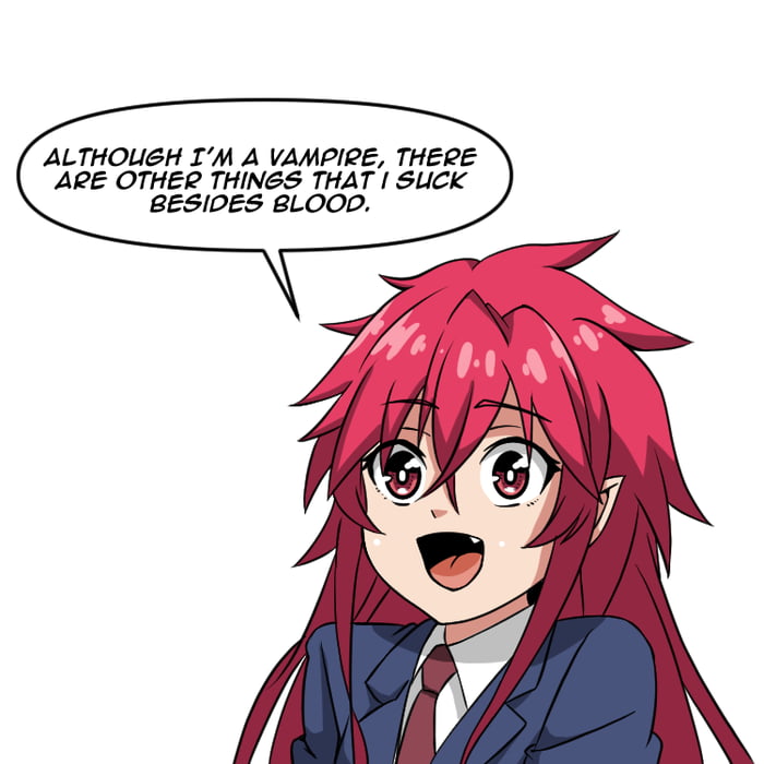 Vampire meme, but I made it with Mari - 9GAG