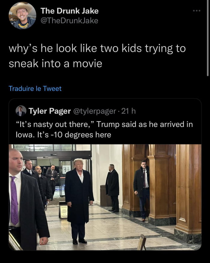 He kinda does eh - 9GAG