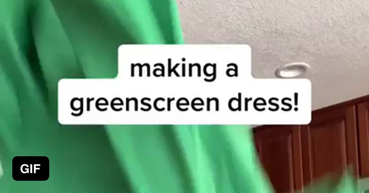 This amazing greenscreen dress - 9GAG