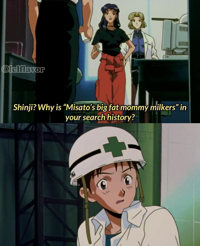 For an average teenage boy, Shinji actually had a lot of self control - 9GAG