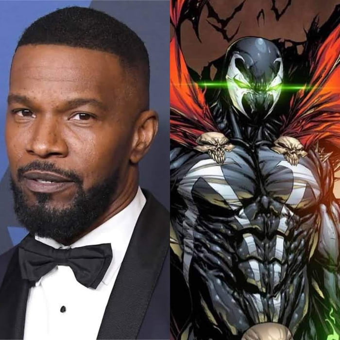 Jamie Foxx as Al Simmons in the new Spawn movie , this is huge! - 9GAG