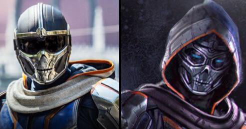 Taskmaster’s mask looks a lot more like a skull this time, now they ...