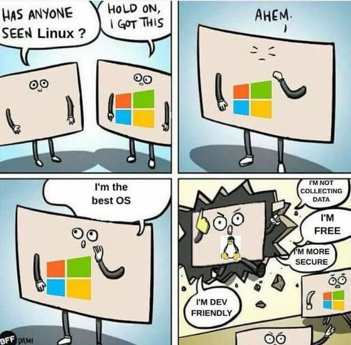 Arch Linux users type beat! - 9GAG