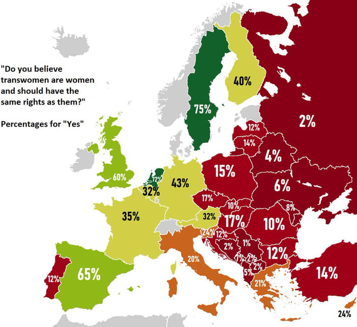 Red countries normal. - 9GAG