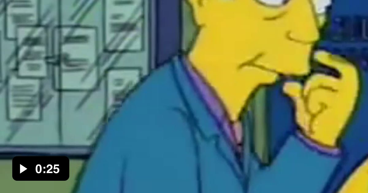 The poo Simpsons - Skinner loves his mothers peanuts #ai - 9GAG