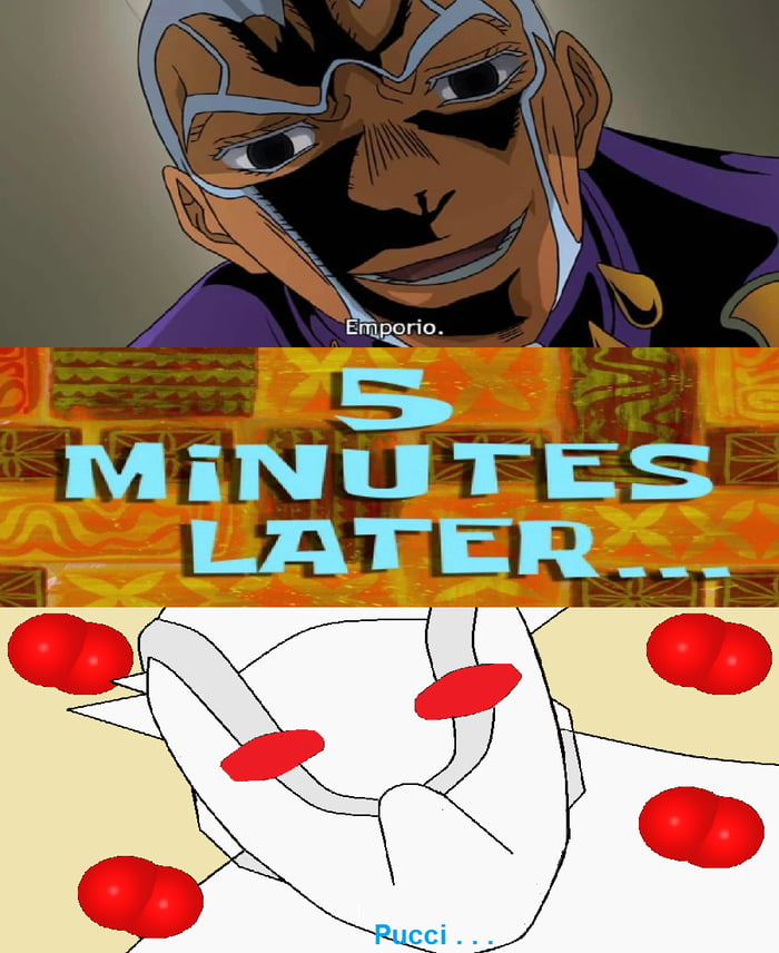 STONE OCEAN final fight in a nutshell - 9GAG