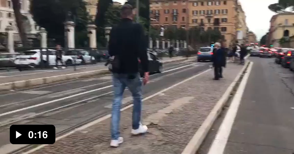 Nobody was hurt other than this Italian man's pride and ego - 9GAG