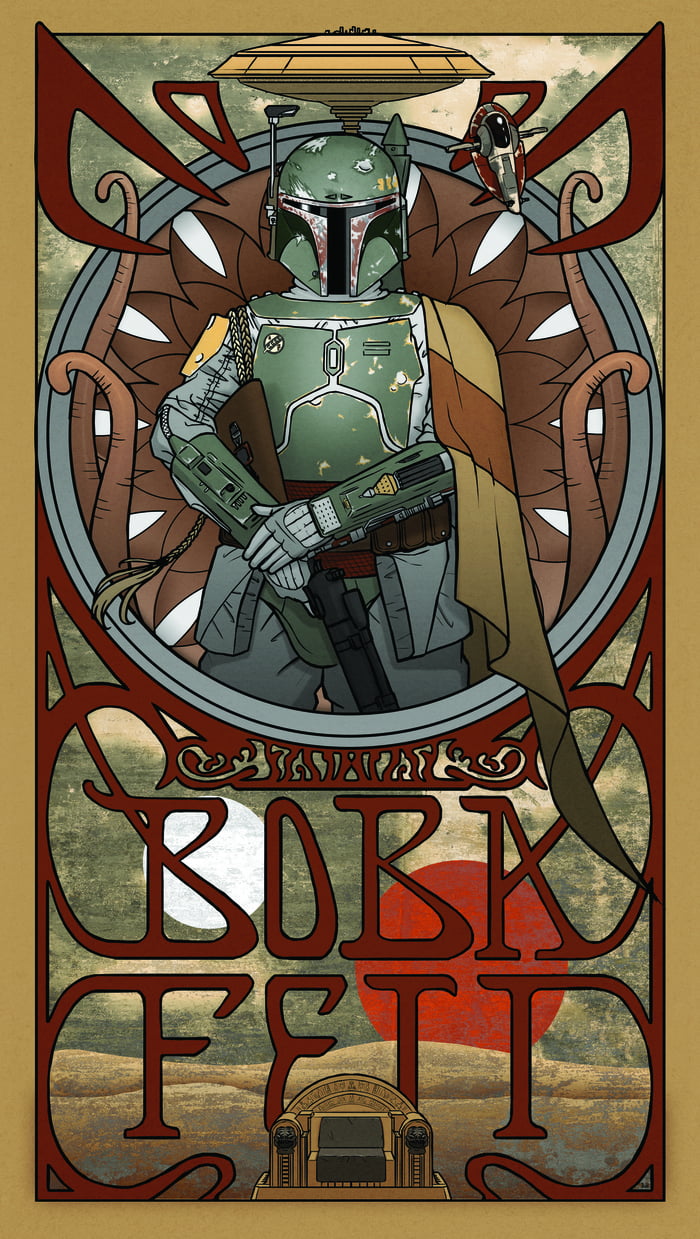 Boba Fett fan art - 9GAG