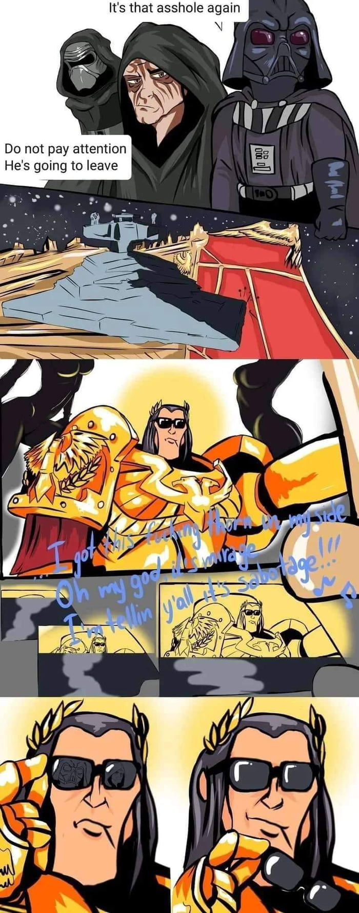 The Chad Imperium of Man - 9GAG