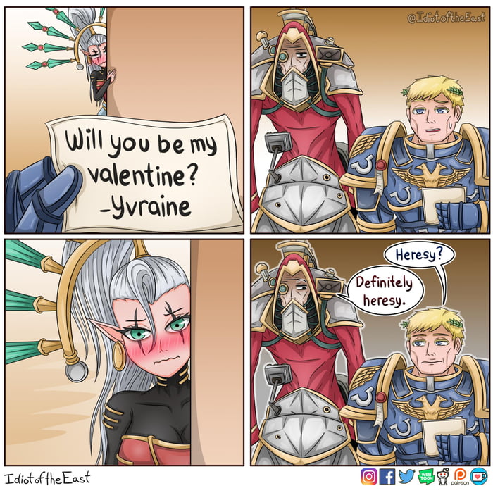 Too bad it's heretical to date the space elf - 9GAG