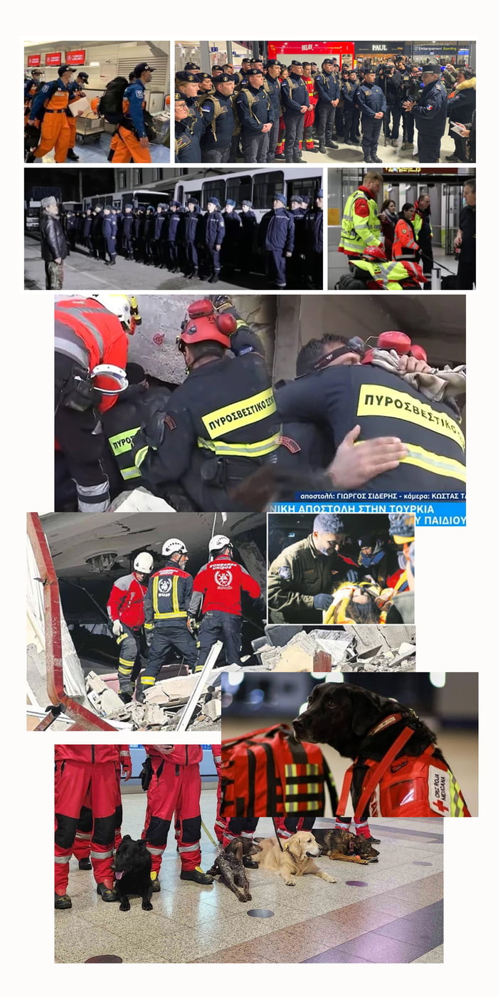 A big thank you to all the foreign search squads and to all the good ...