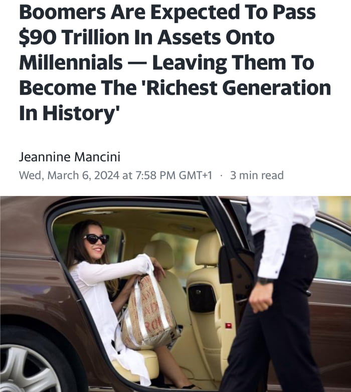 90 trillion of assets will be passed for the rich, and X10 times (and ...