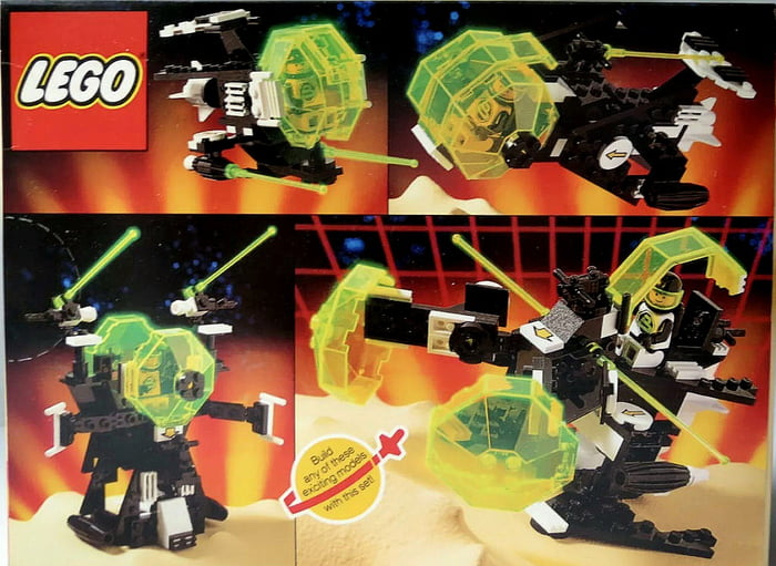 Remember back-of-the-box alternate build suggestions in old Lego sets ...