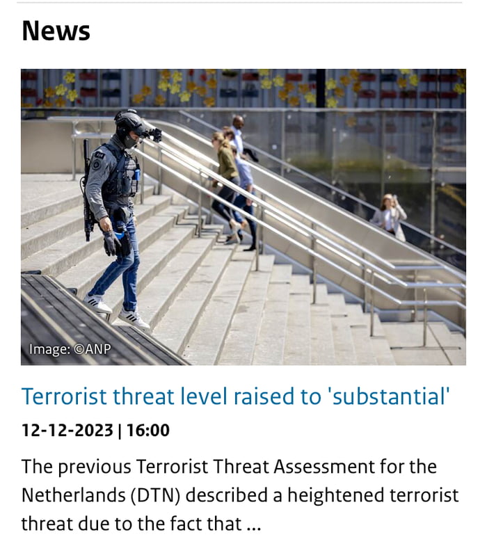 In before the « he was on our radar. » meme. (Source: NCTV.nl) - 9GAG